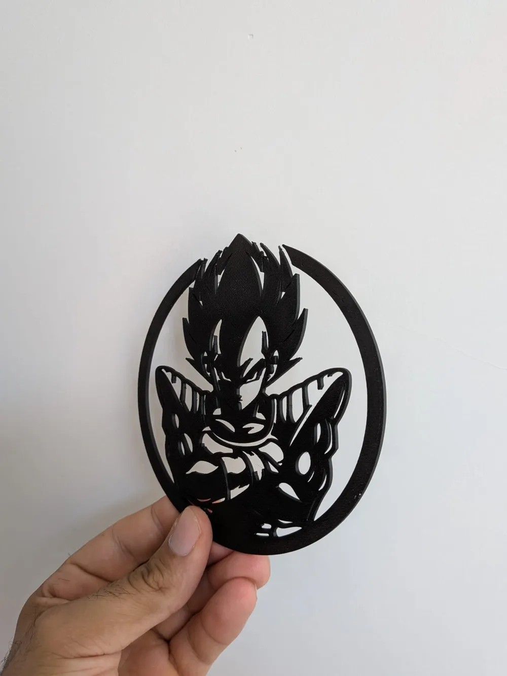 vegeta dragonball arte mural por Arcangelo215 MakerWorld: Descarga ...