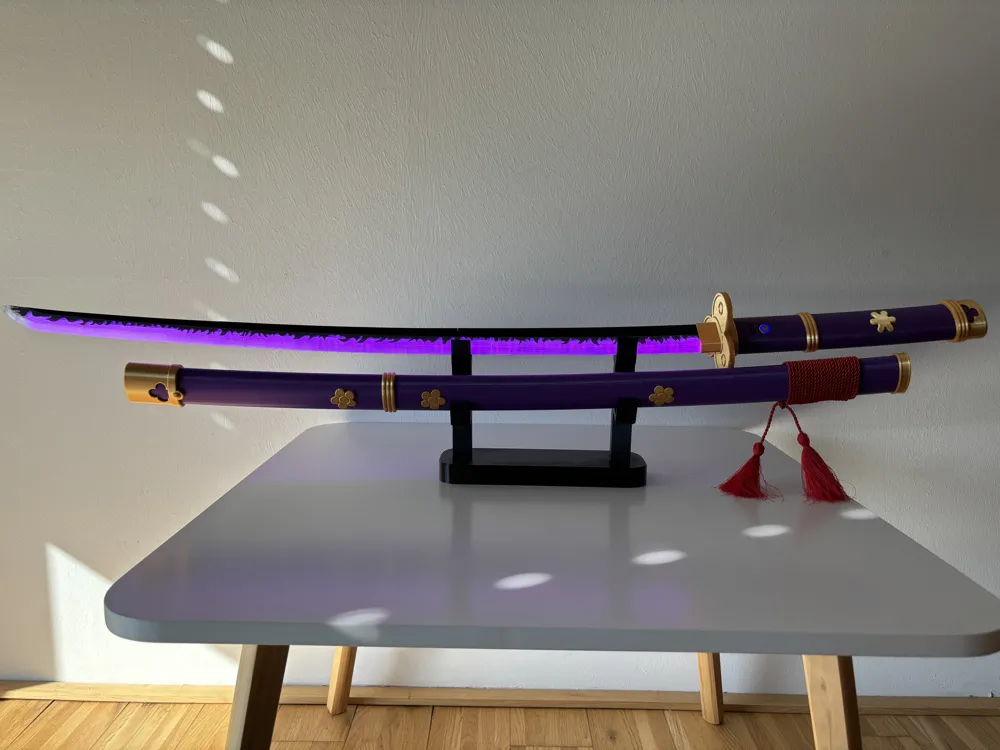 Enma – Zoro’s Legendary Katana with Light & Sound by Tobyruss MakerWorld: Download Free 3D Models