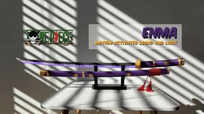 Enma – Zoro’s Legendary Katana with Light & Sound by Tobyruss MakerWorld: Download Free 3D Models