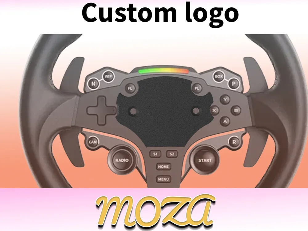 Customizable cover for Moza ES steering wheel by Canarias Imprime ...