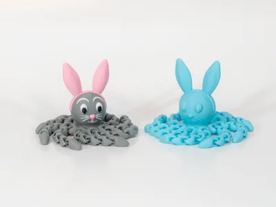 Easter Flexi Octopus by Not a Potato MakerWorld: Download Free 3D Models