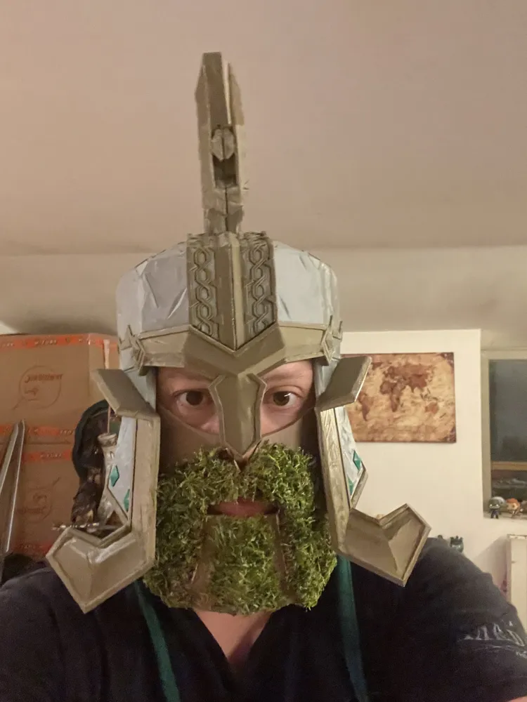 TREEBEARD MASK (for helmet) - Free 3D Print Model - MakerWorld