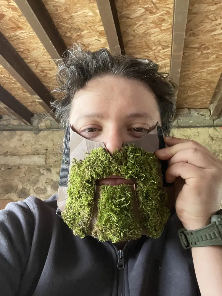 TREEBEARD MASK (for helmet) - Free 3D Print Model - MakerWorld