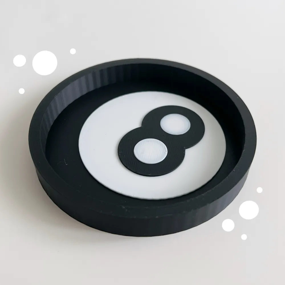 8ball tray by Sabii MakerWorld: Download Free 3D Models