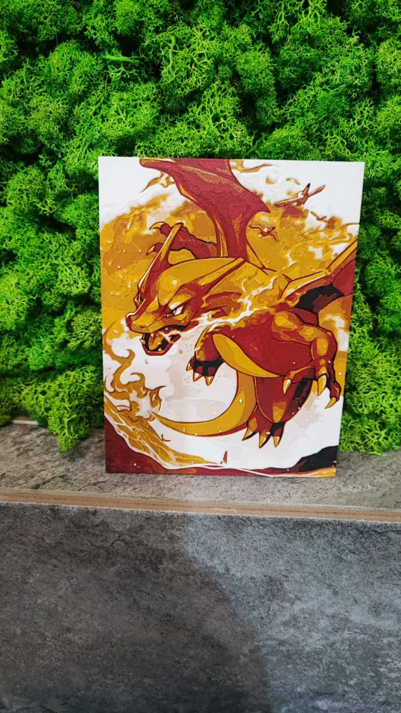 Charizard Flames by Garuda3D MakerWorld: Download Free 3D Models