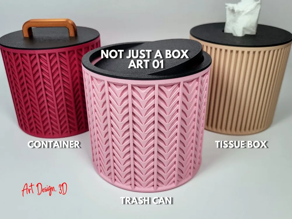 Not Just a Box - Art 01 by Art Design. 3D MakerWorld: Download Free 3D ...