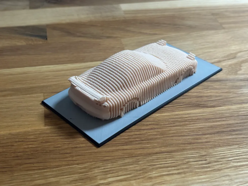 Mazda RX-7 Layered Sculpture by Sider - MakerWorld