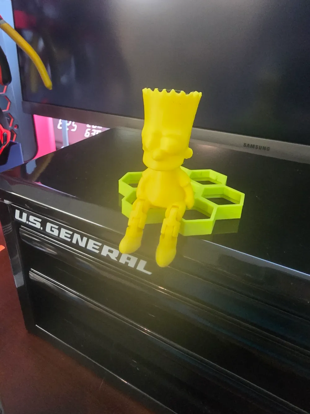 Bart Simpson Flexi Articulated Legs by DougBurton1969 - MakerWorld