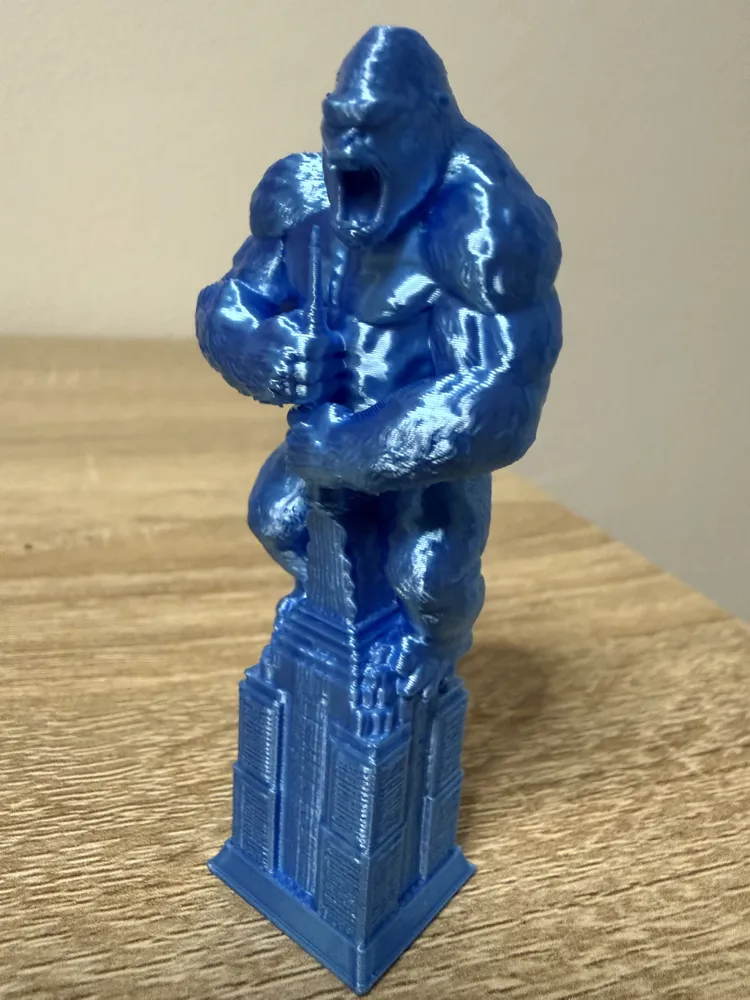 King Kong on building - Free 3D Print Model - MakerWorld