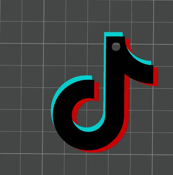 TikTok keychains by OrangeSs - MakerWorld