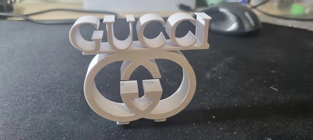 Gucci logo - Free 3D Print Model - MakerWorld
