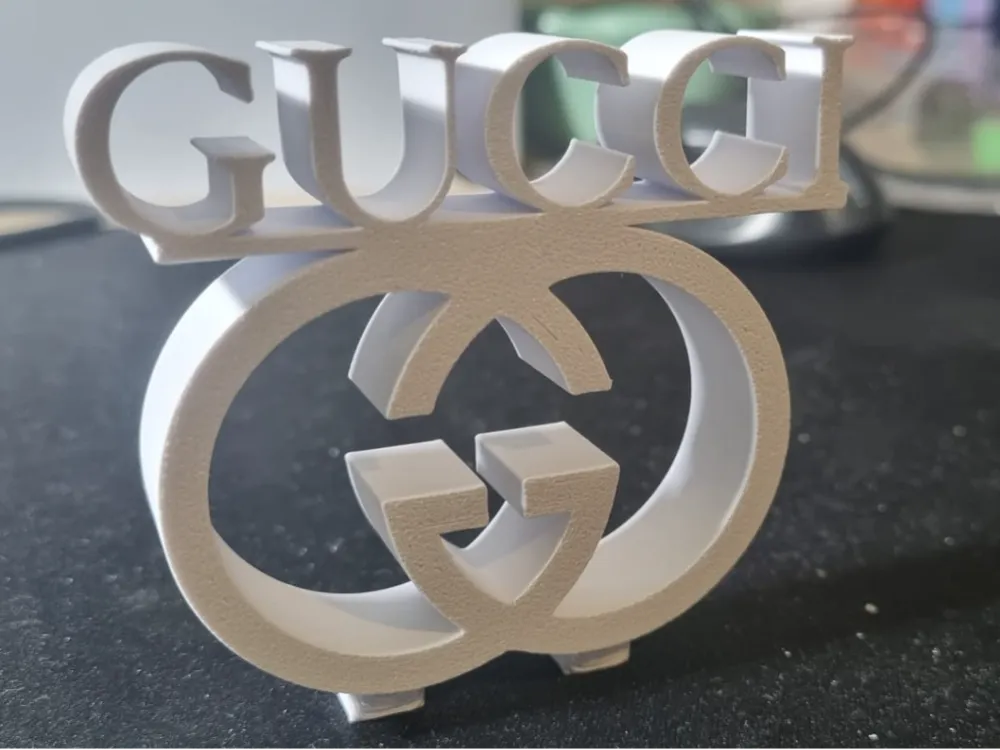 Gucci logo - Free 3D Print Model - MakerWorld