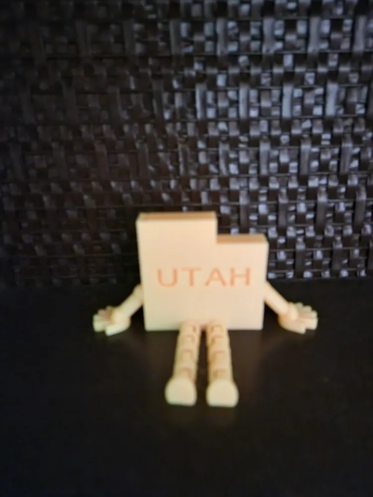 State of Utah Buddy by SNuGS-3D MakerWorld: Download Free 3D Models
