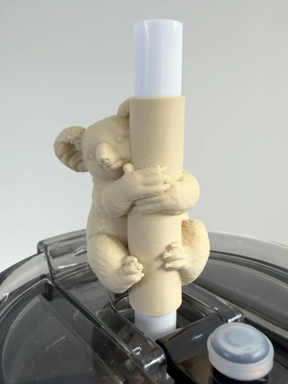 Koala Straw Topper Buddy - Free 3D Print Model - MakerWorld