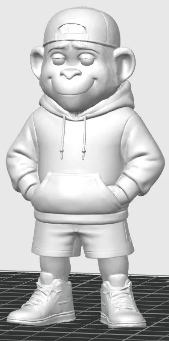 Monkey in Urban Style by Stirne 3D MakerWorld: Download Free 3D Models