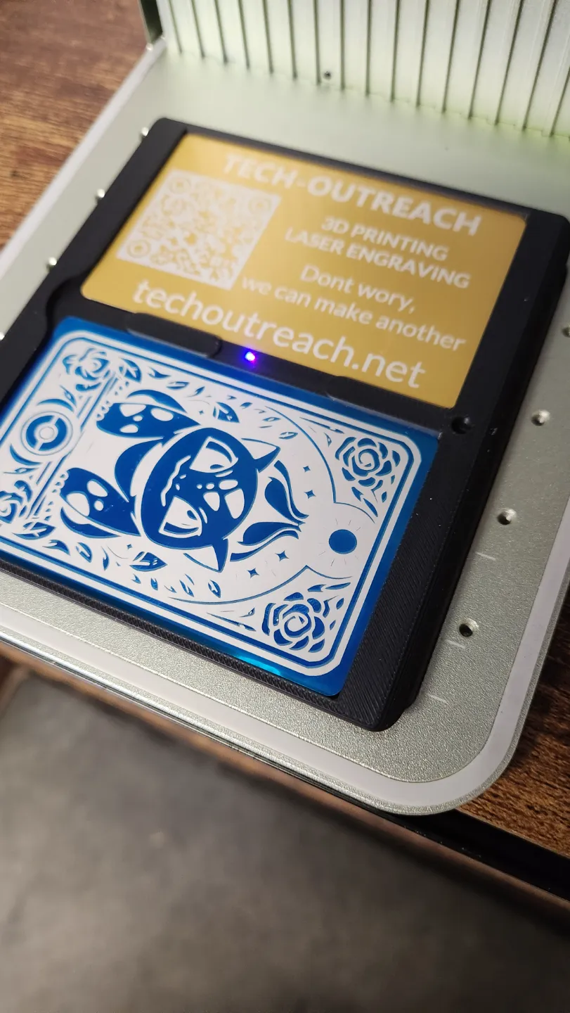 Business Card jig for 2 by Tech_Outreach - MakerWorld