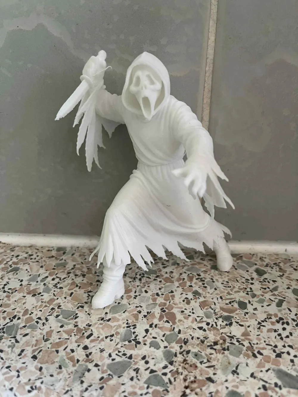 ghost face figure - Free 3D Print Model - MakerWorld