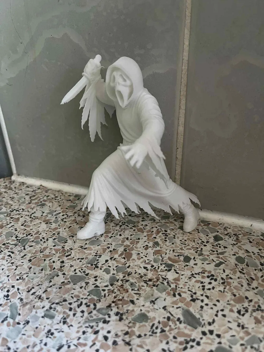 ghost face figure - Free 3D Print Model - MakerWorld