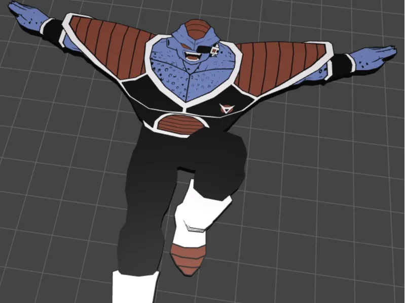 Dragon Ball Burter Hueforge 2d/3d Ginyu Force by Resinas_Dragon_Ball ...