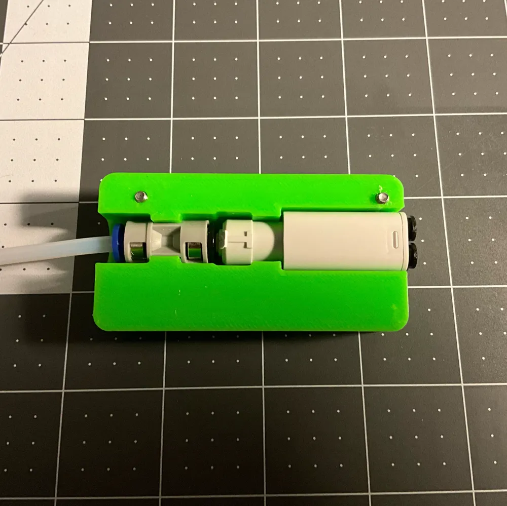 X1C / P1S PTFE Splitter Mount for AMS Lite Hub Remixed by Man of ...