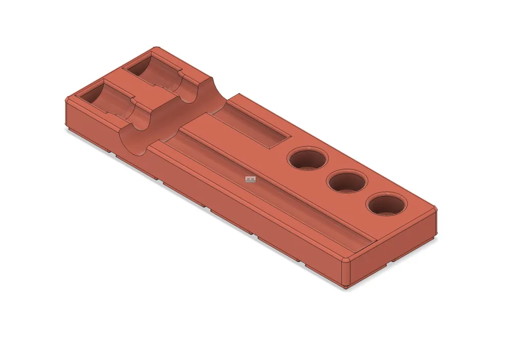 Gridfinity 1/2" Impact Socket Extension Organizer - Free 3D Print Model ...