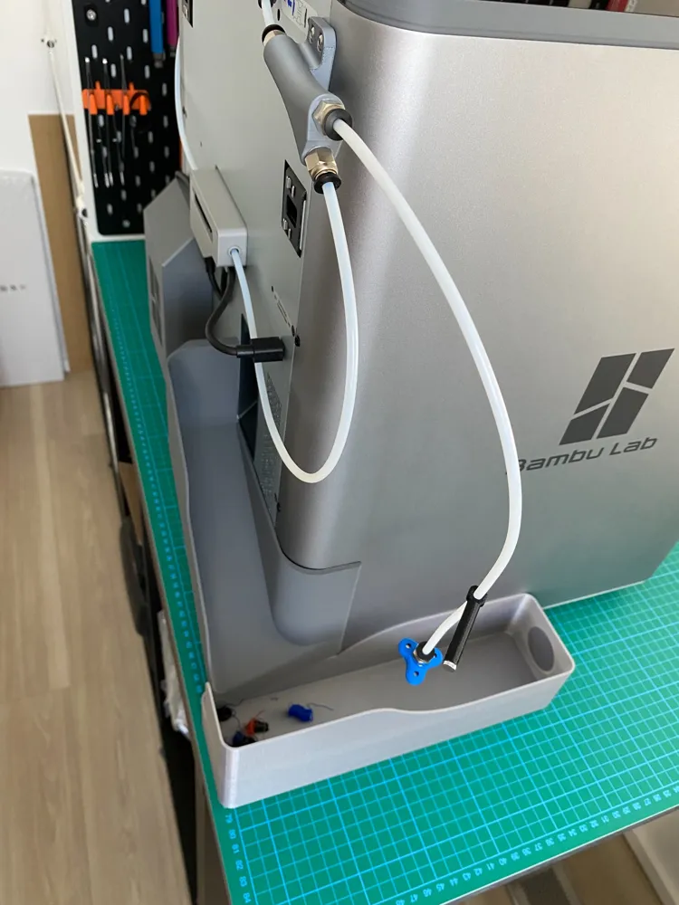 Magnetic Purge Poop Slide for Bambu Lab X1C / P1S Remixed by eds_3d ...