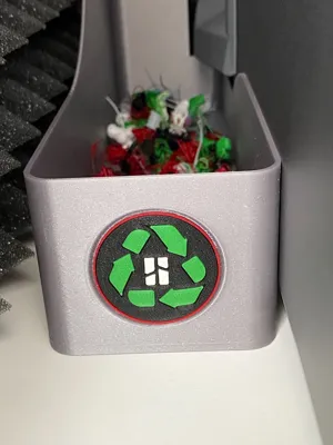 Magnetic Purge Poop Slide for Bambu Lab X1C / P1S Remixed by eds_3d ...