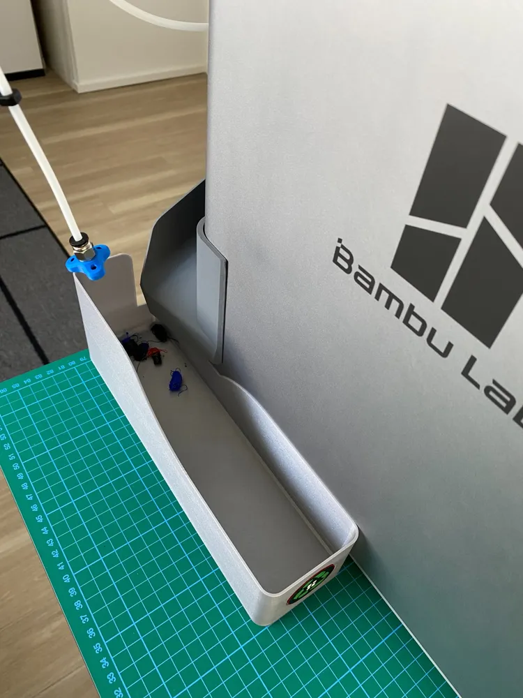 Magnetic Purge Poop Slide for Bambu Lab X1C / P1S Remixed by eds_3d ...