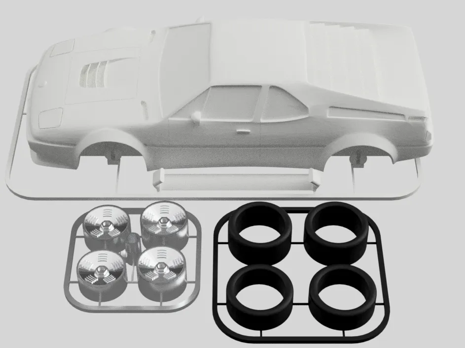 BMW M1 Procar Kit Card (1:24 scale) Remixed by The Kit Card Guy ...
