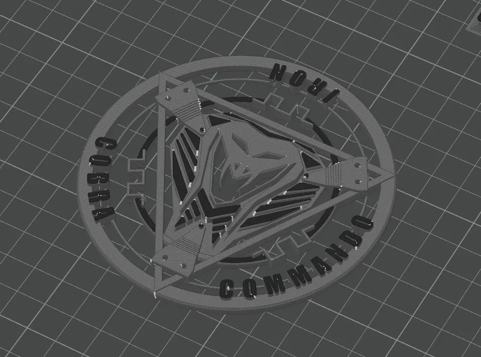 I.C.C. - Iron Cobra Commando Logo von Oneshotblu - MakerWorld