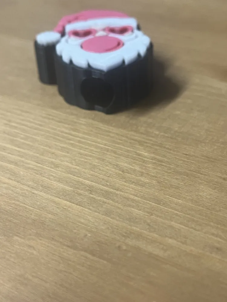santa stanley straw topper - Free 3D Print Model - MakerWorld