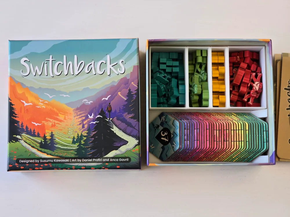 Switchbacks - Organizer Insert by BoardGameMeta - MakerWorld