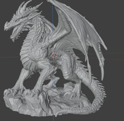 High-Detail Dragon (Bambu Lab Ready) by Aura3D_Studio MakerWorld ...