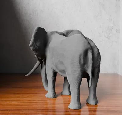 Elephant (high detail) by Budahazi_Design MakerWorld: Download Free 3D Models