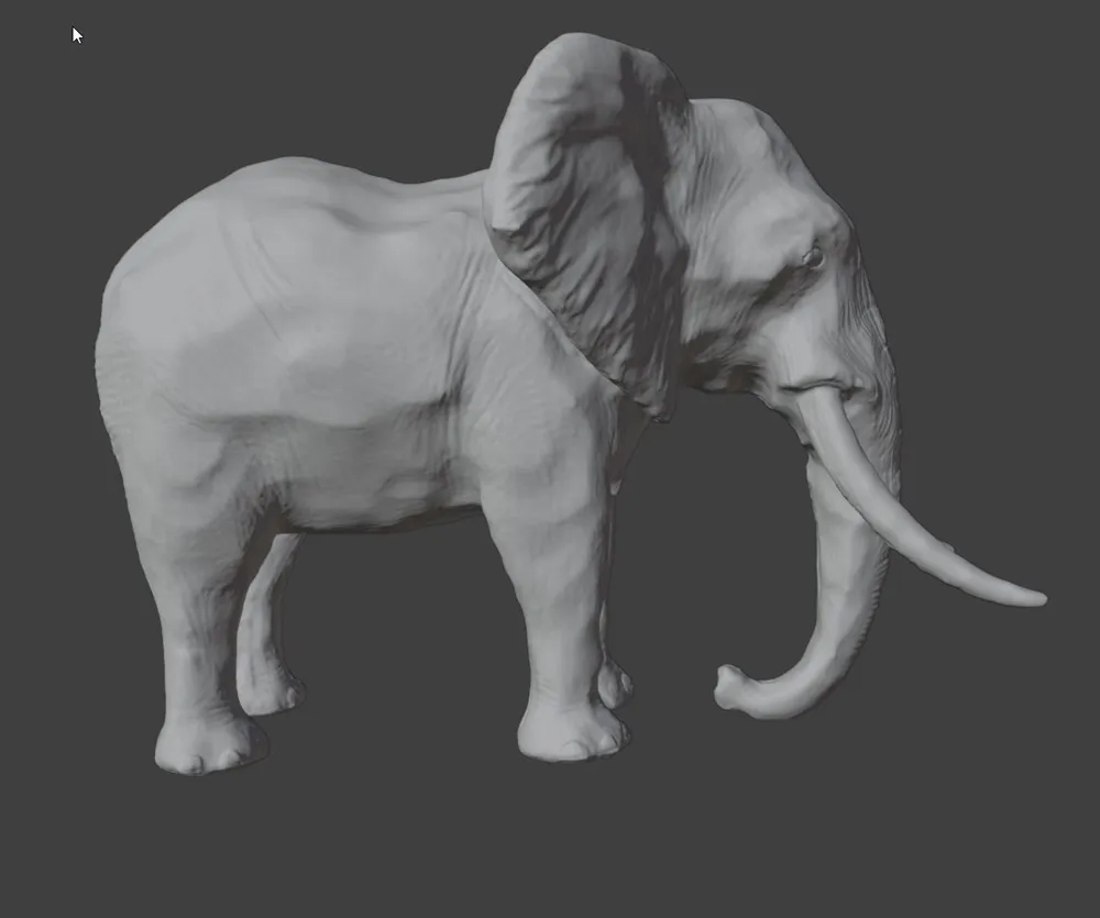Elephant (high detail) by Budahazi_Design MakerWorld: Download Free 3D ...