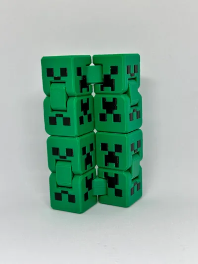 Minecraft Fidget Cube: Creepers by austinvojta - MakerWorld