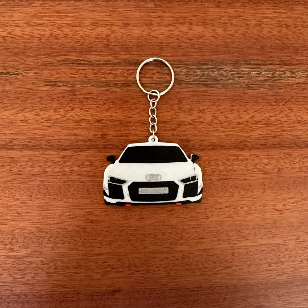 Audi R8 Double Sided Keychain by FilumStudios - MakerWorld