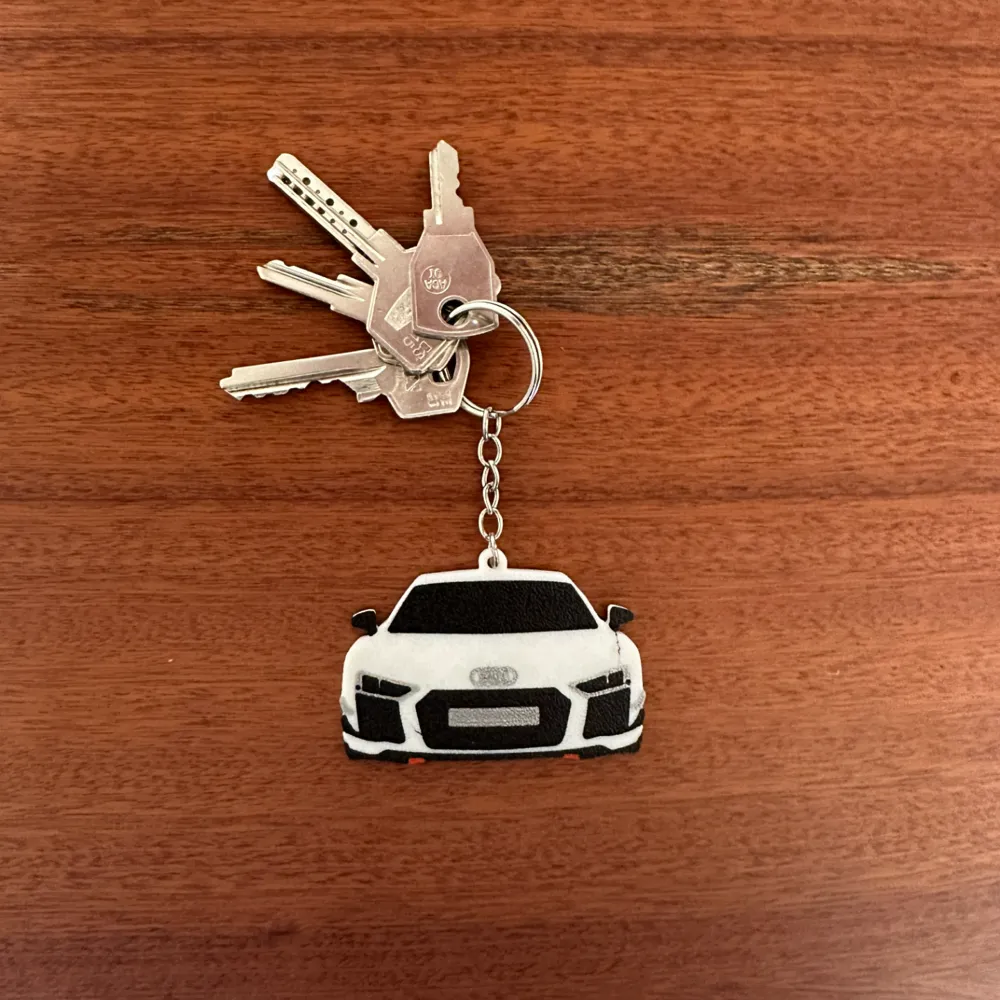 Audi R8 Double Sided Keychain by FilumStudios - MakerWorld