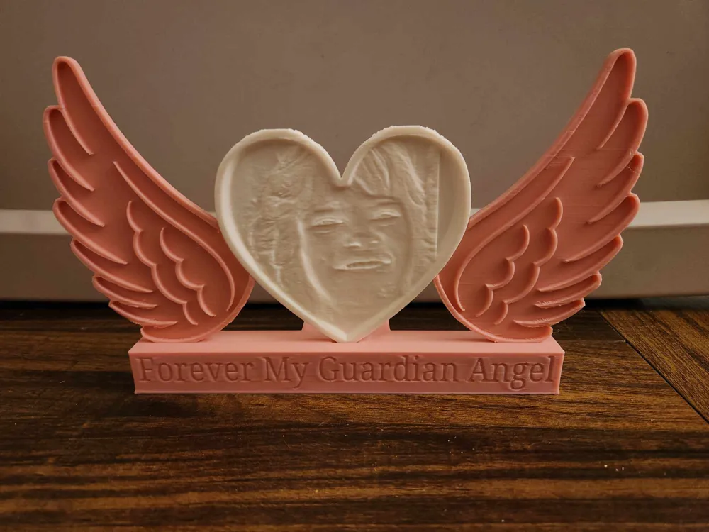 Heart Lithophane Holder by bingram - MakerWorld