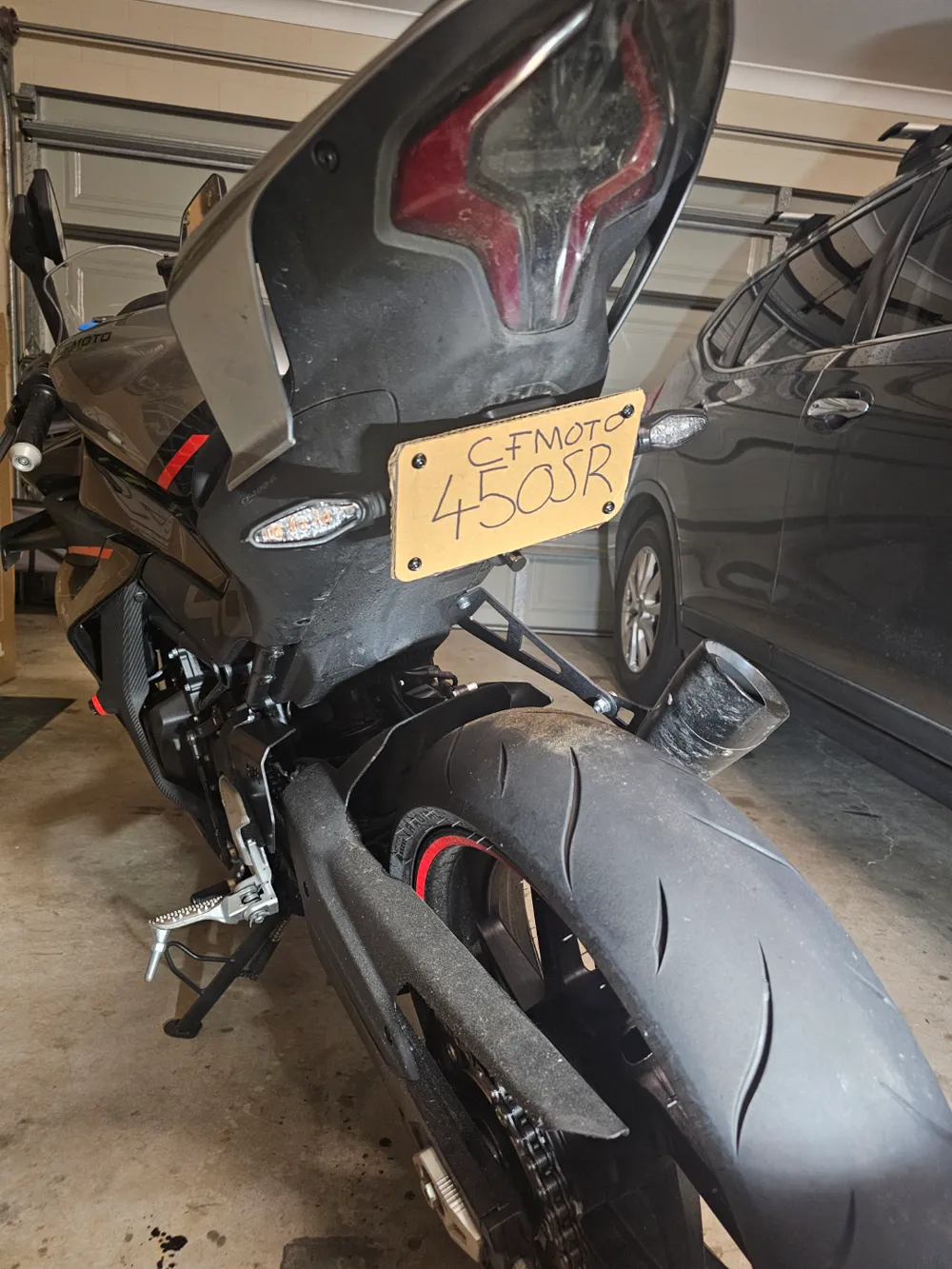 CF Moto 450SR Tail Tidy - Free 3D Print Model - MakerWorld