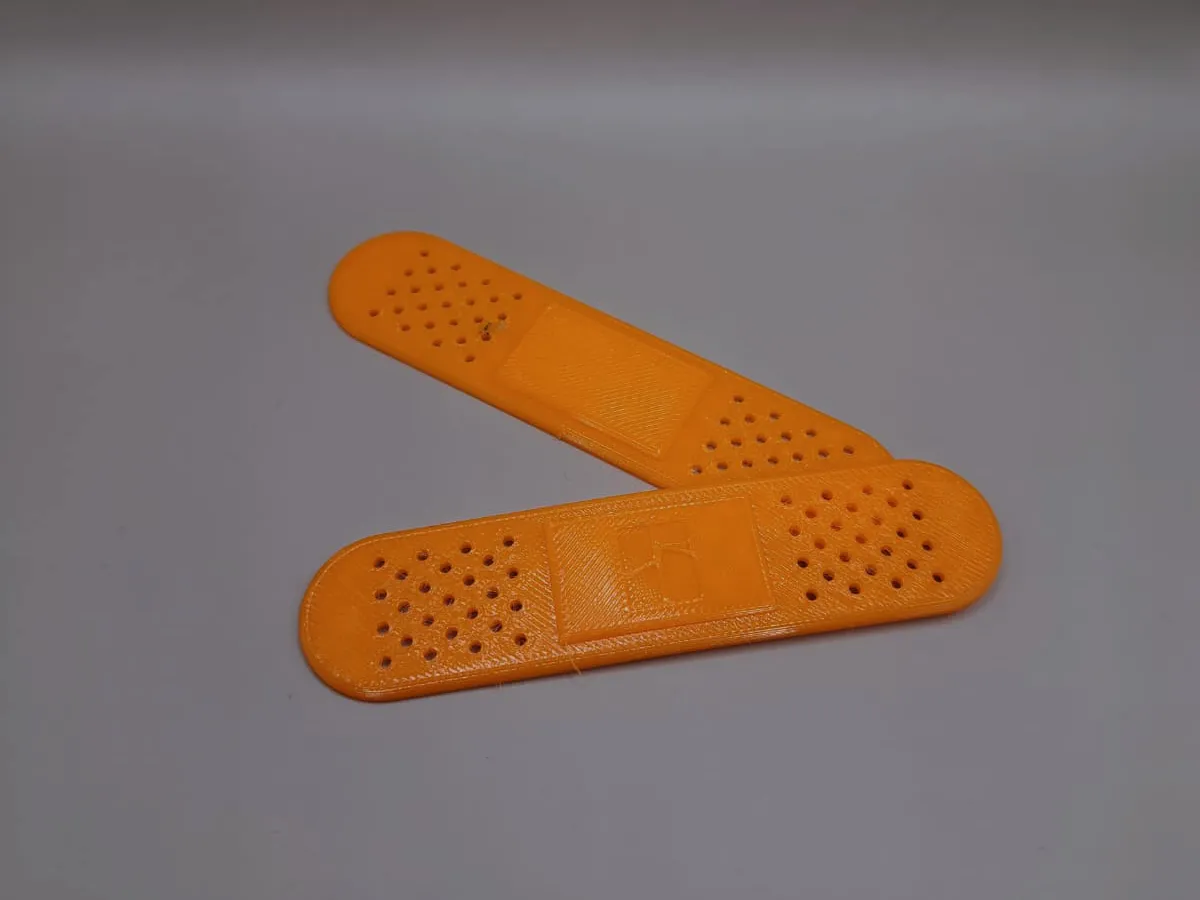 3D Printed Patch Concept Hermes like bandaid by Lytographum lab ...