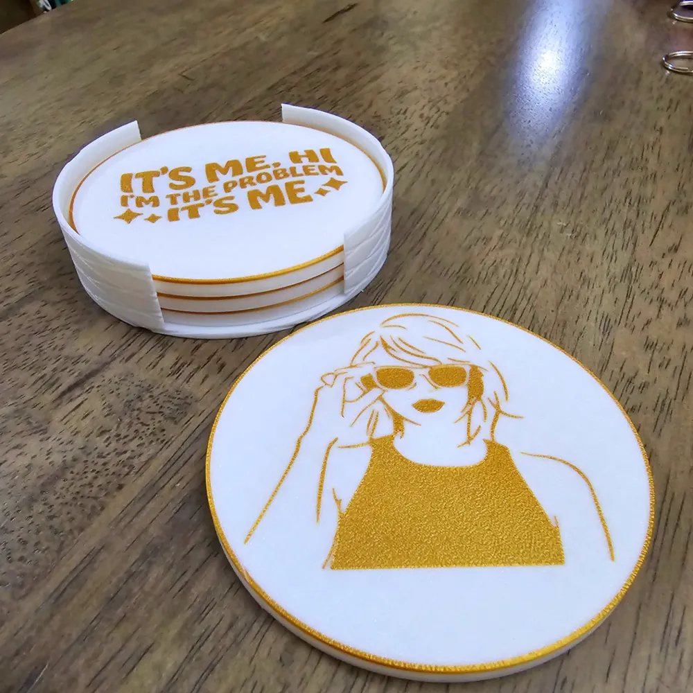 Taylor Swift Coaster Set by Akg2n - MakerWorld