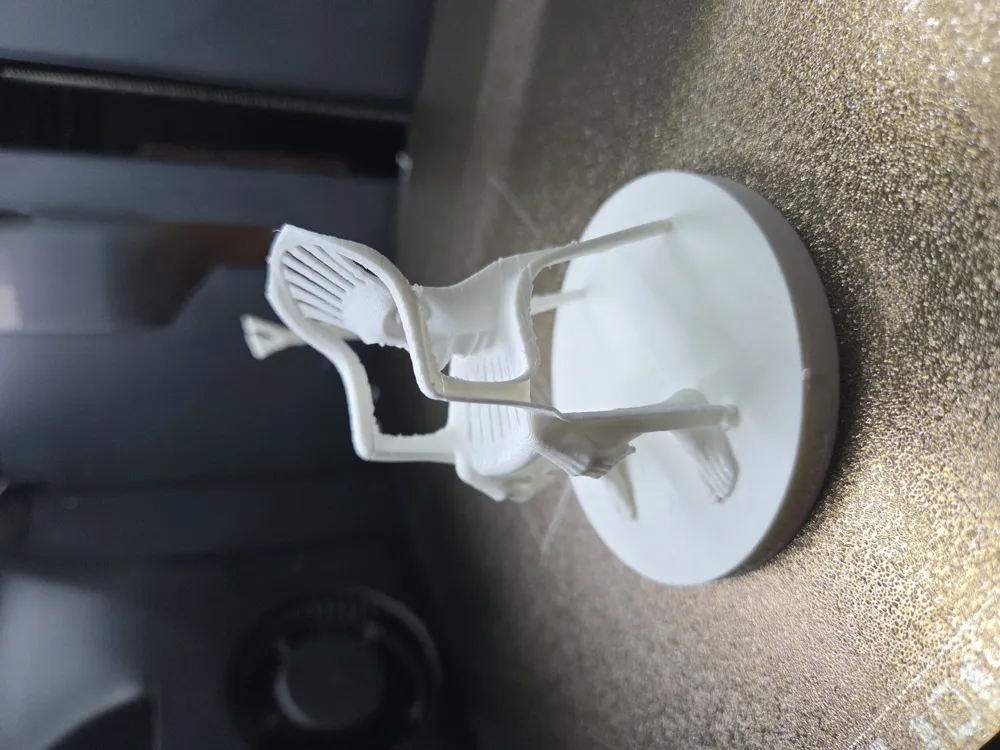 Brainrot Series | Classic White Plastic Chair by KingMo5h MakerWorld ...