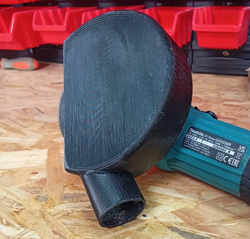 Angle Grinder Dust Extraction Adapter by WiktorMakerWorld: Download ...