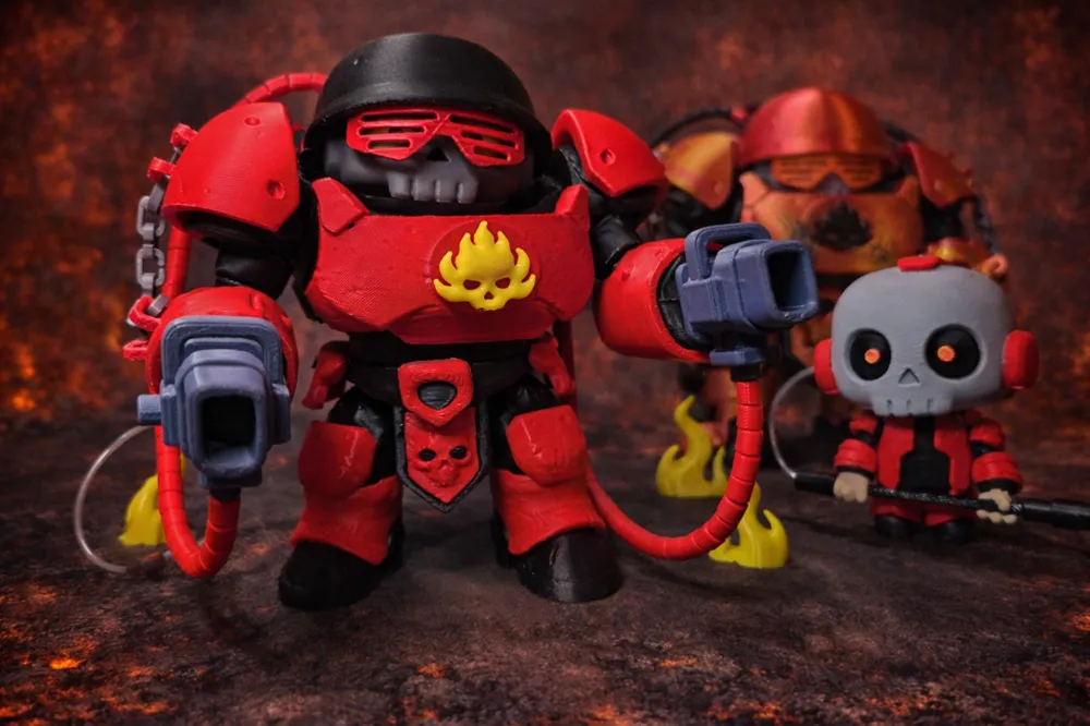 Skullbotz Inferno SnapRig — Firestarter Mecha Suit - Free 3D Print ...