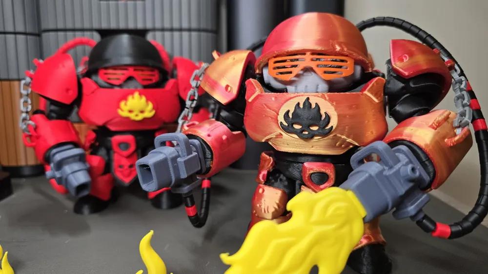 Skullbotz Inferno SnapRig — Firestarter Mecha Suit - Free 3D Print ...