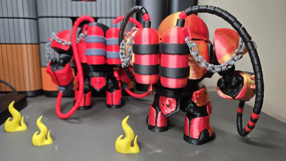 Skullbotz Inferno SnapRig — Firestarter Mecha Suit - Free 3D Print ...