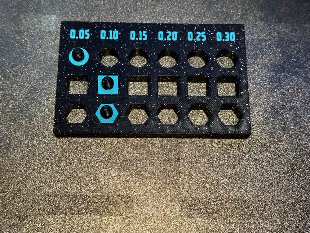 Tolerance Test by 3DinPlastic MakerWorld: Download Free 3D Models