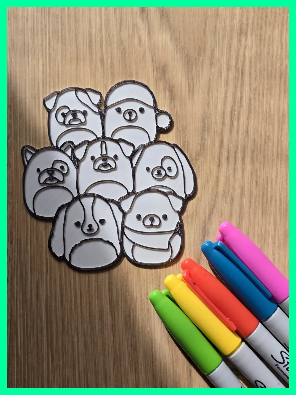 Cute Squishmallows Friends Dog Squad Diy Coloring by Merilno3D ...