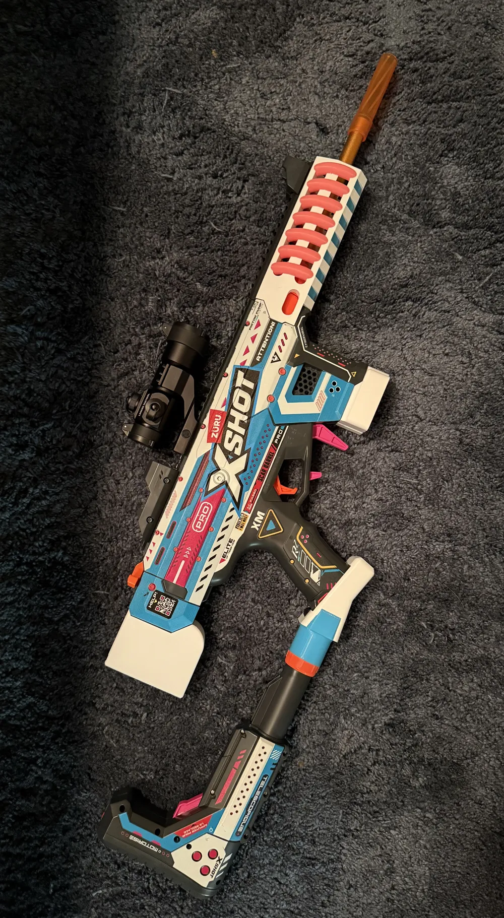 X-Shot Motorized Piston Pump Shroud (Sci-Fi) - Free 3D Print Model ...
